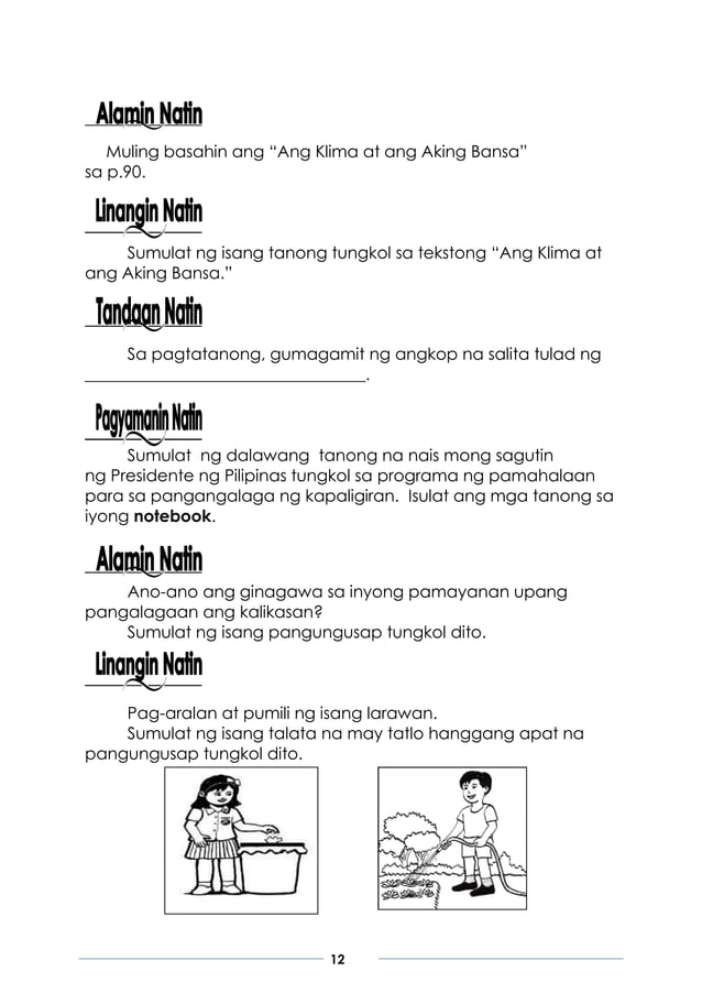 Filipino 3 Learner's Manual 3rd Quarter | PDF