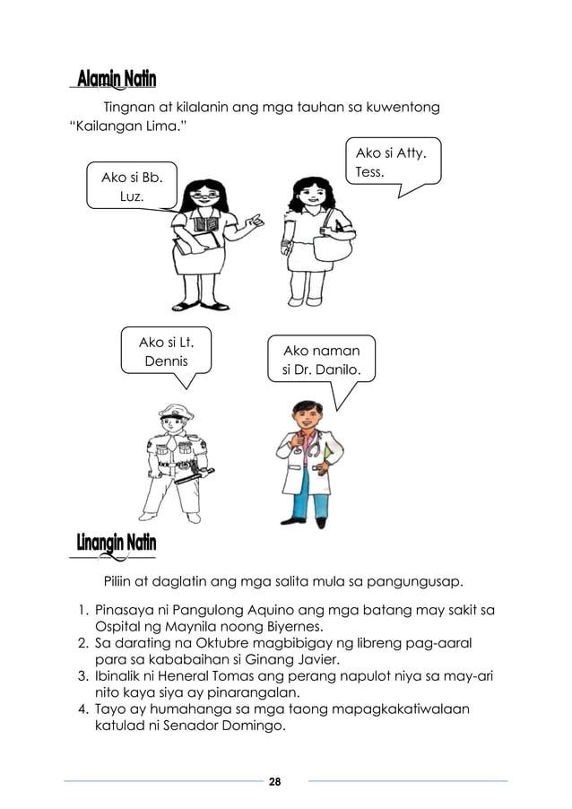 Filipino 3 Learner's Manual 3rd Quarter | PDF