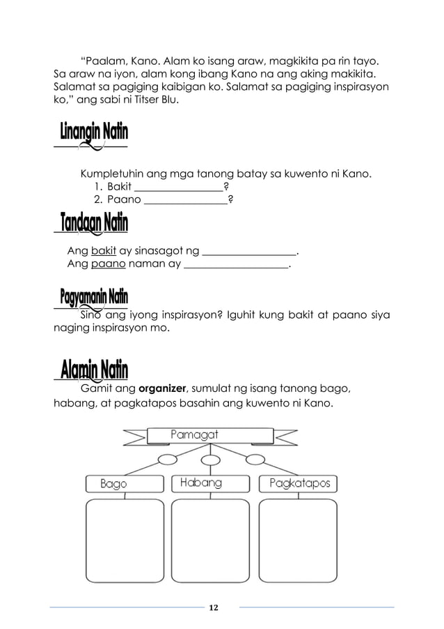 Filipino 3 Learner's Manual 4th Quarter | PDF