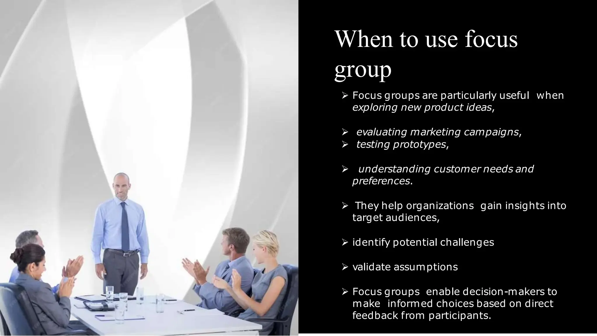 Focus group | PPT