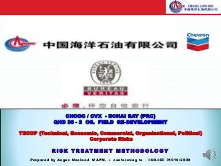 CNOOC / Chevron (China) - QHD_FIELD REDEVELOPMENT RISK TREATMENT ...
