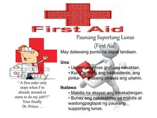 3 FINAL FIRST AID 101.ppt