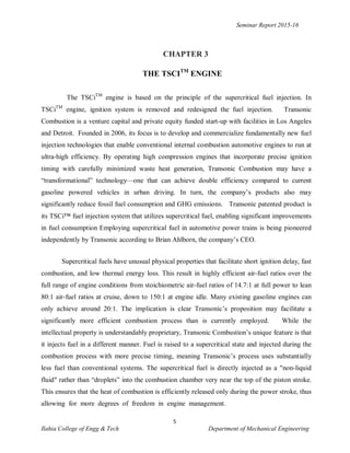 SUPERCRITICAL FUEL INJECTION-A PROMISING TECHNOLOGY FOR IMPROVED FUEL ...