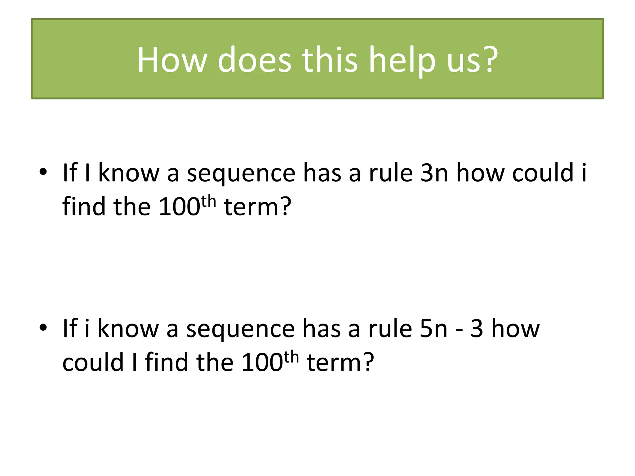 3) finding the_nth_term | PPTX