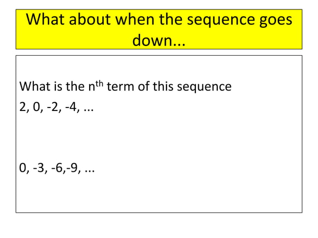 3) finding the_nth_term | PPTX