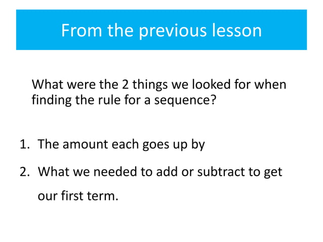 3) finding the_nth_term | PPTX