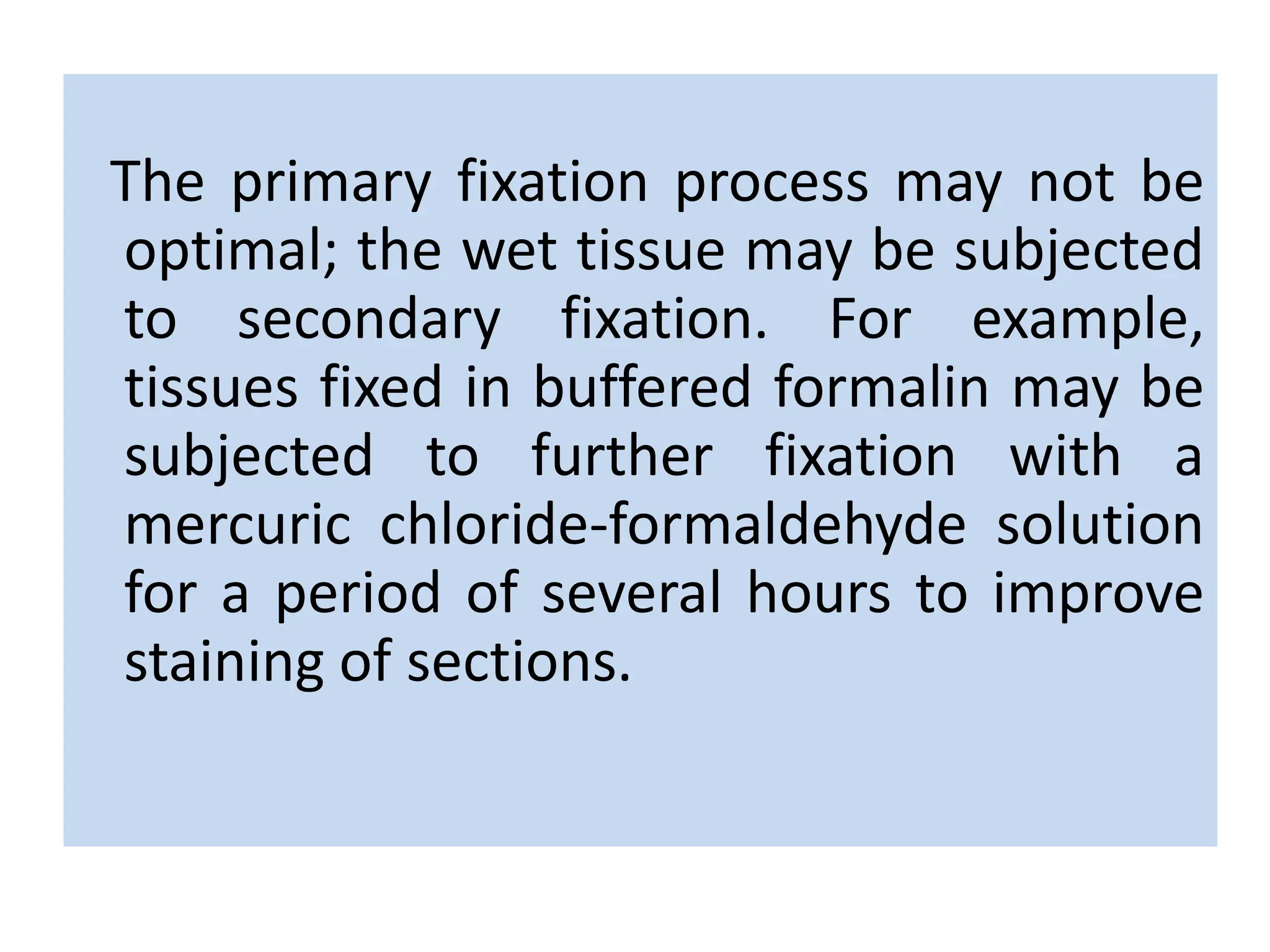 3 Fixation and fixatives all about the fil | PPT