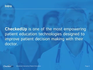 CheckedUp Education | PPT