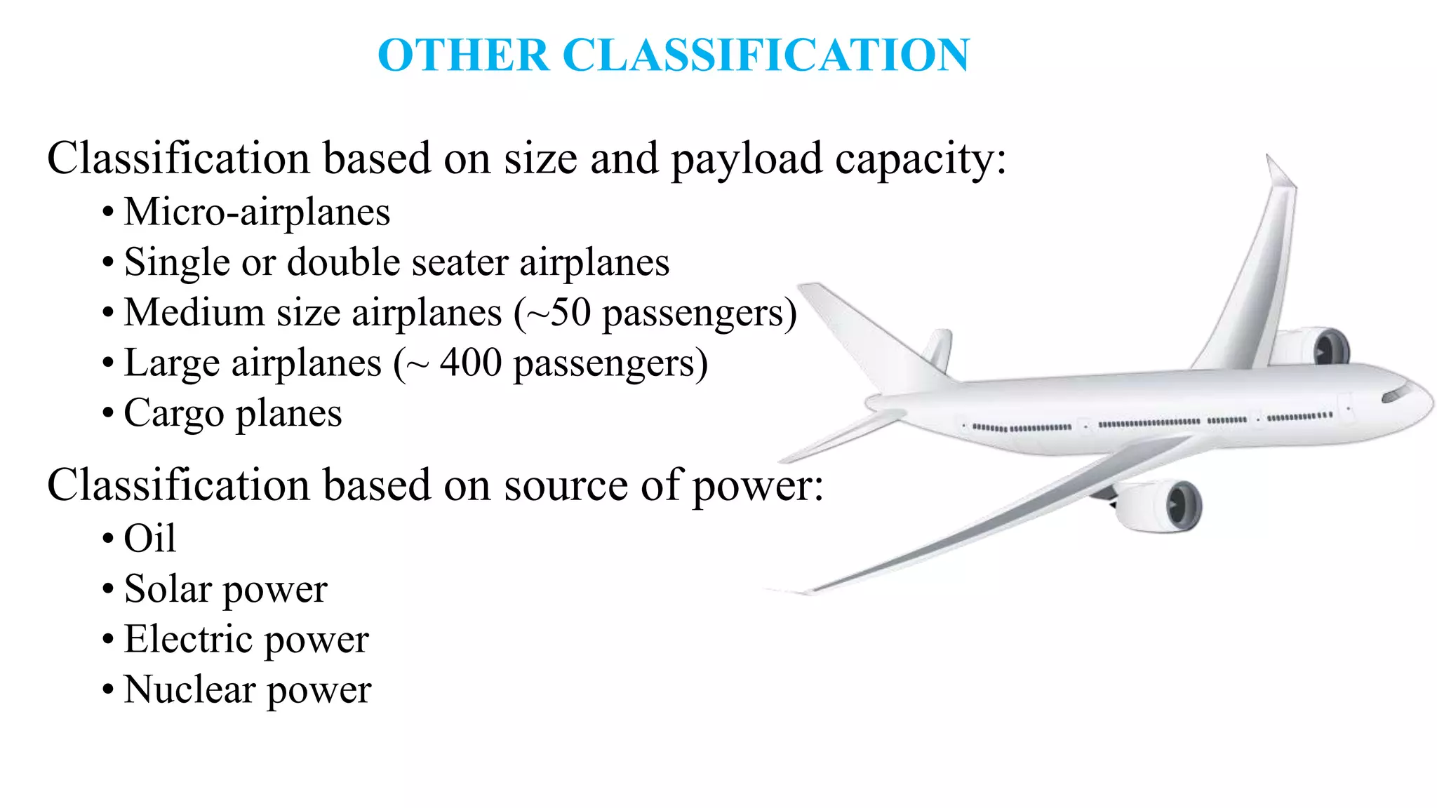 Classification of Aircraft | Flight Mechanics | GATE Aerospace | PPTX