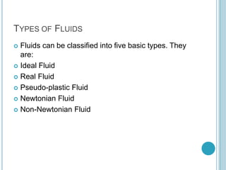 3 Hydraulic fluids and their properties, pascal law | PPT