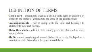 3 FOOD and BEVERAGES SERVICES OVERVIIEW.pptx