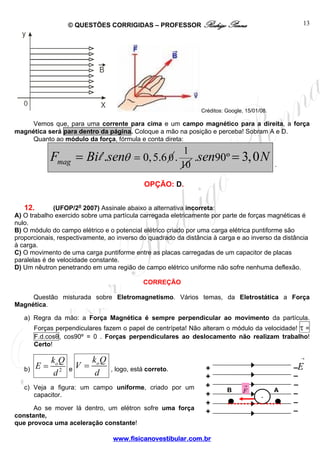 3 forca magnetica | PDF