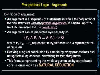 #3 formal methods – propositional logic | PPTX