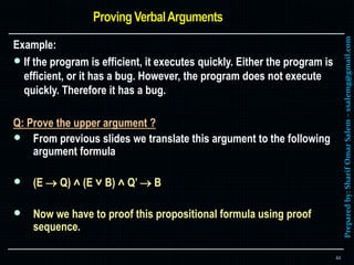 #3 formal methods – propositional logic | PPT