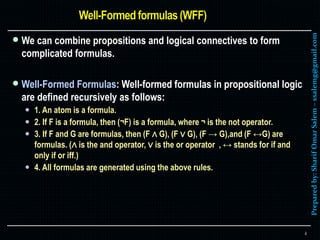 #3 formal methods – propositional logic | PPTX