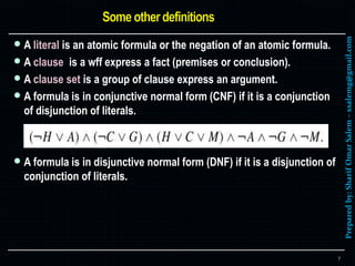 #3 formal methods – propositional logic | PPTX
