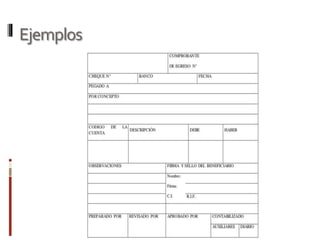 Formularios y Registros de Contabilidad | PPTX