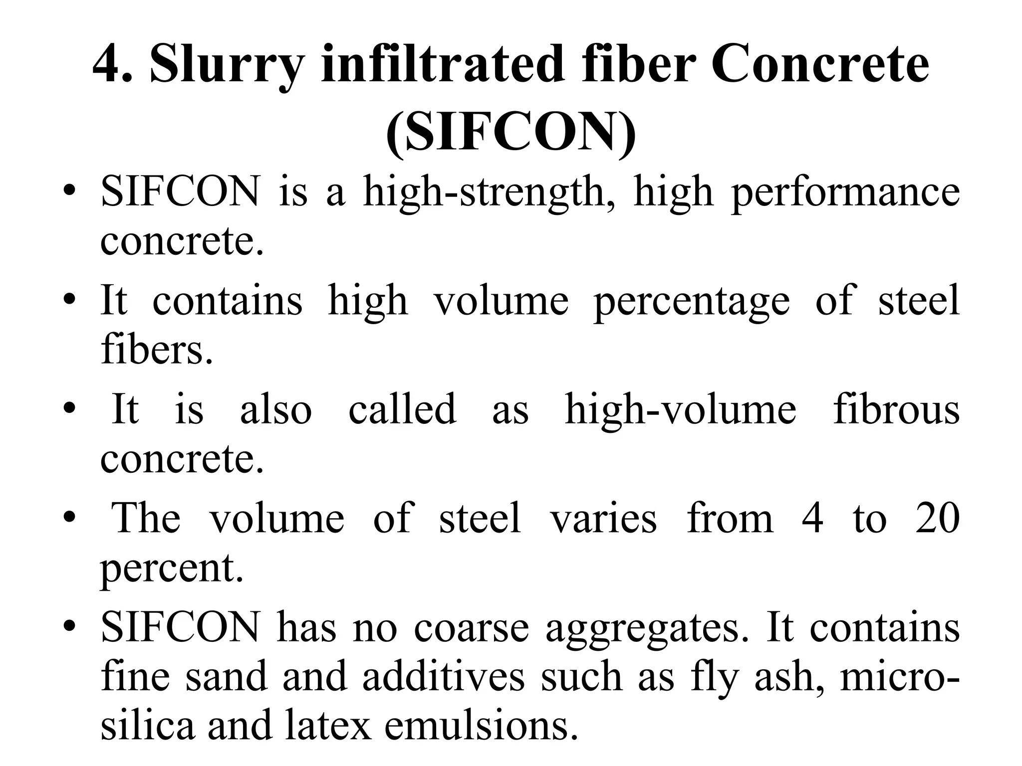 Materials for Repait : FRC (fiber reinforced concrete ) part 3 (RR&S ...