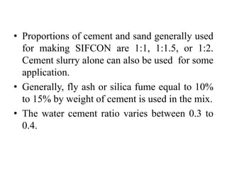 Materials for Repait : FRC (fiber reinforced concrete ) part 3 (RR&S ...
