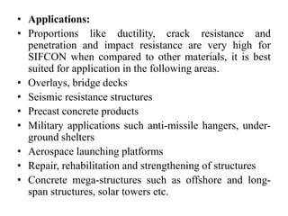 Materials for Repait : FRC (fiber reinforced concrete ) part 3 (RR&S ...