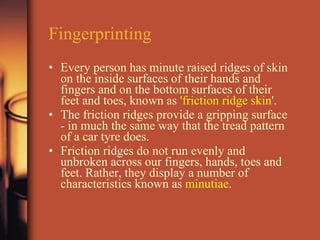 Fingerprints | PPT