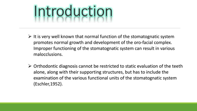 functional examination | PPTX