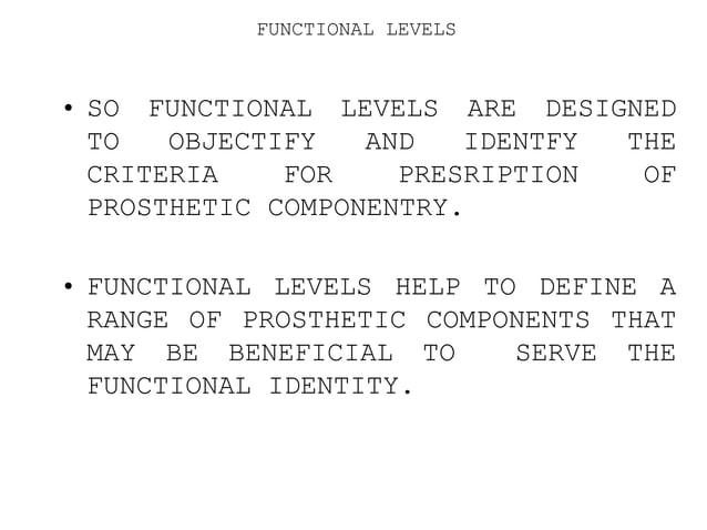 3 FUNCTIONAL LEVELS.ppt
