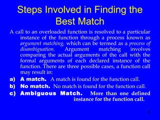 3 Function Overloading | PPT