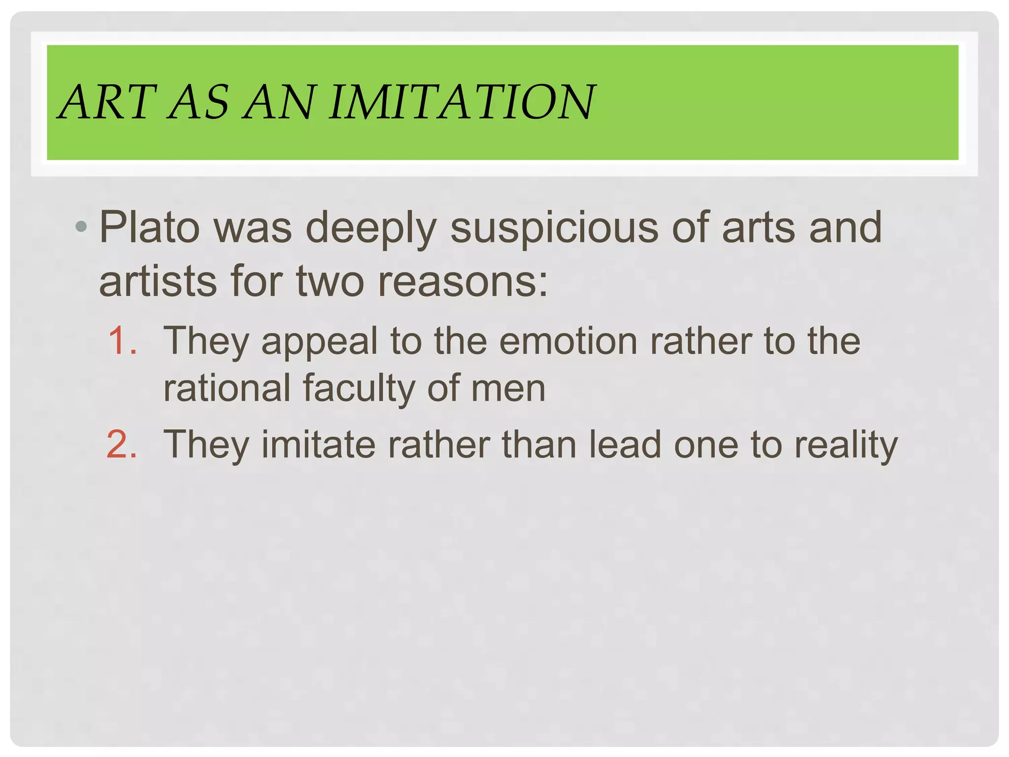 Functions and Philosophical Perspectives on Art | PPTX