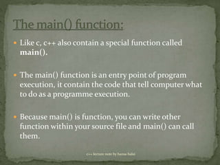 Functions in c++ | PPT