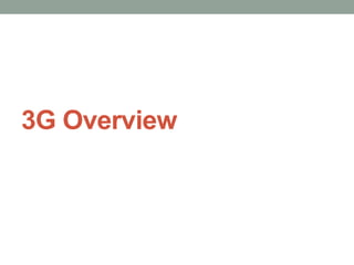 third generation of mobile communication | PPT