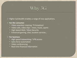 3G Technology | PPT