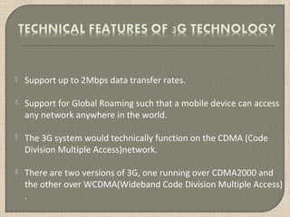 3G Technology | PPT