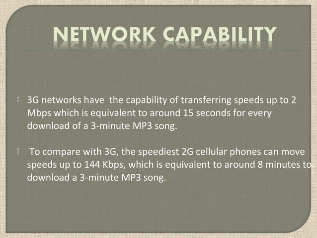 3G Technology | PPT