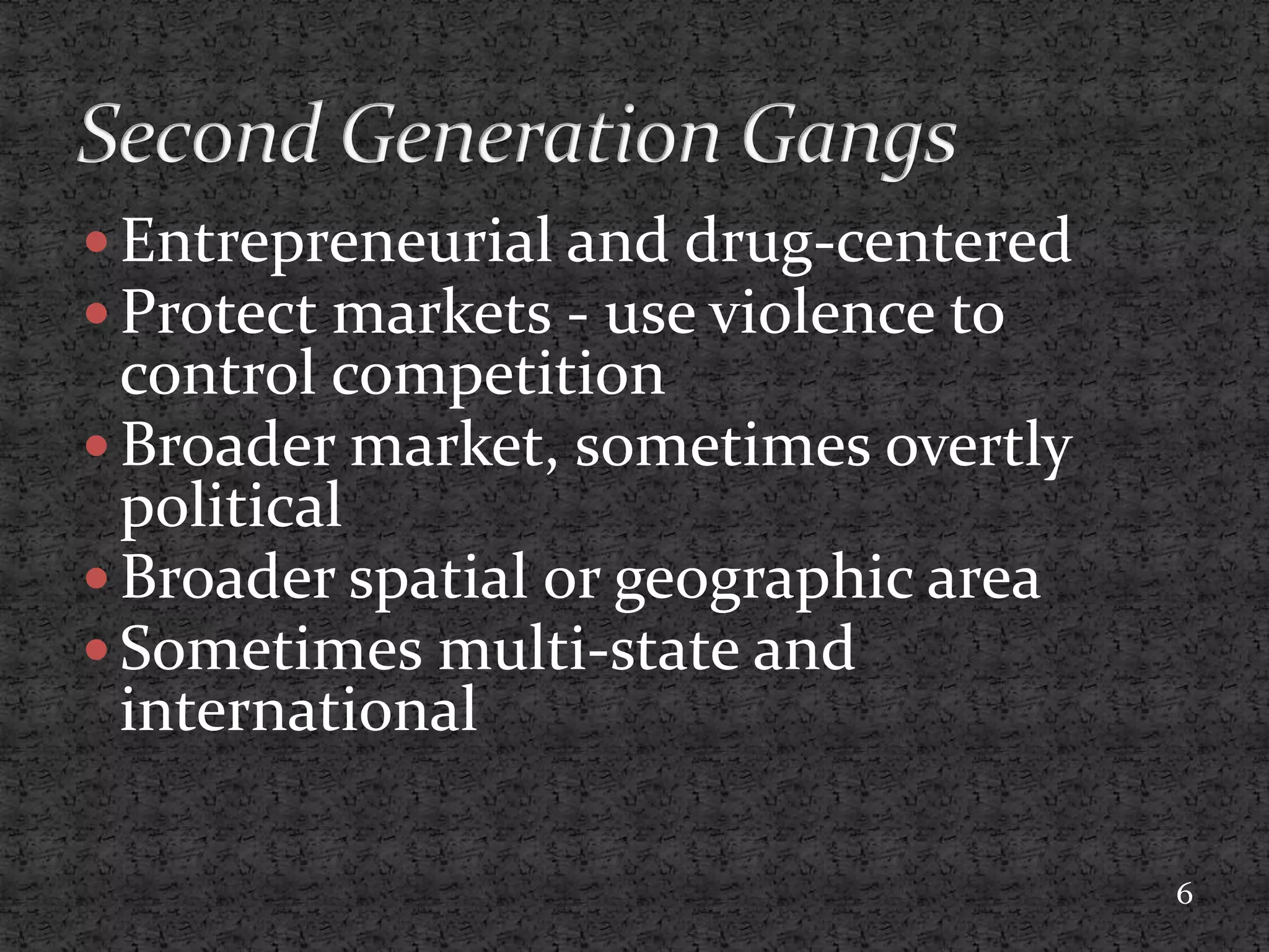 3G2 - Third Generation Gangs | PPTX