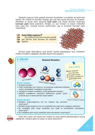 Element ve bileşikler | PDF