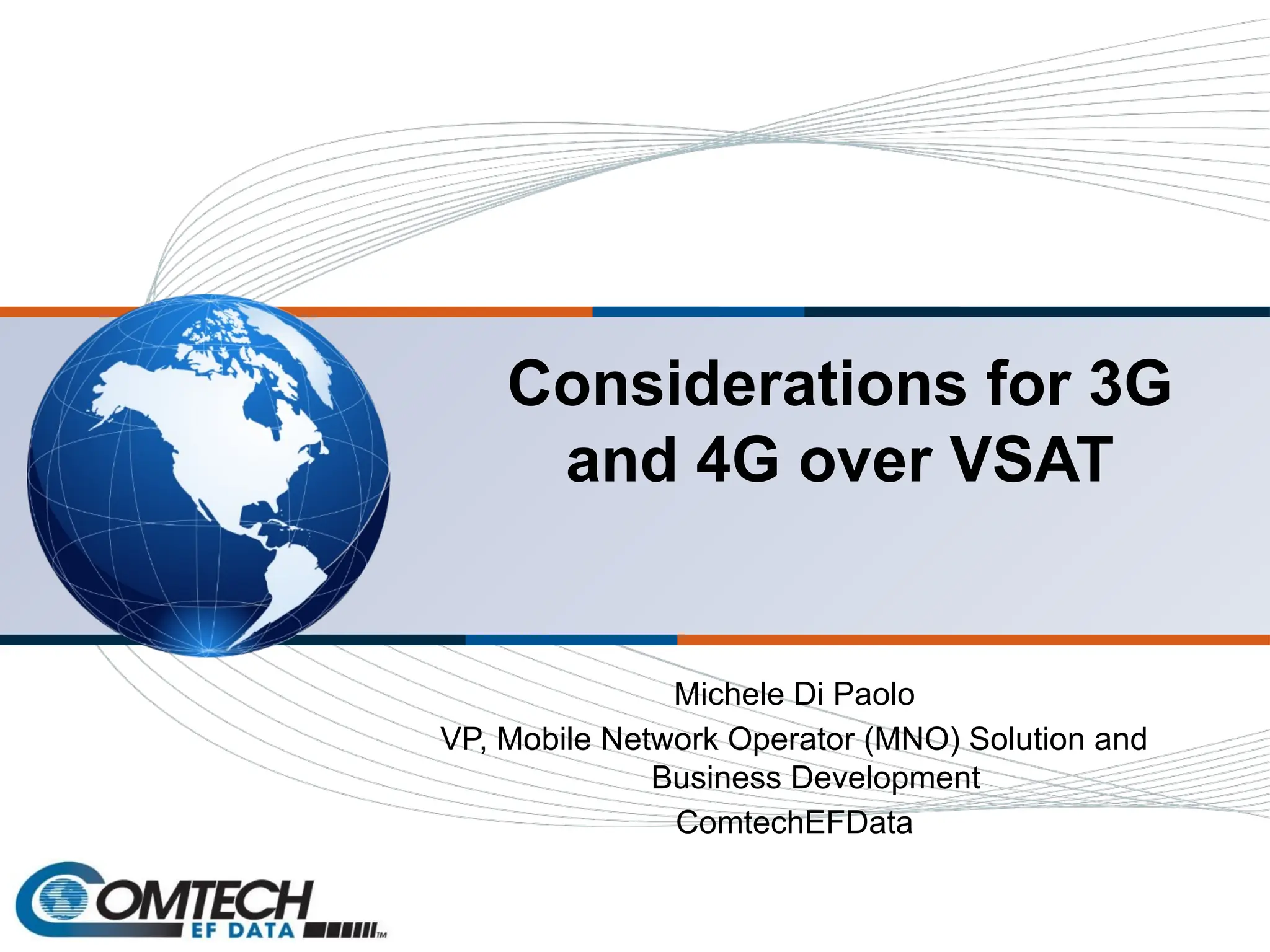 VSAT presentation 3G 4G Considerations for VSAT.pptx