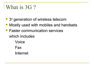 3 g & 4g radio propagation | PPT