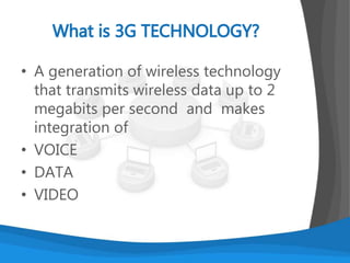 3g & 4g technology | PPTX