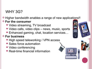 3 g and 4g 3g techologies | PPT
