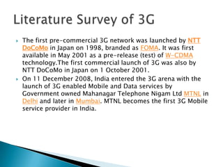 3 g and 4g final ppt | PPTX