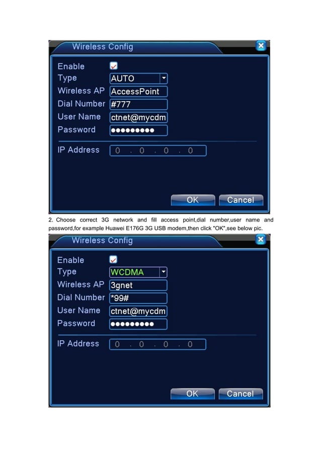 3 g and wifi operation manual | PDF