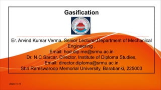 3 gasification, arvind kumar verma | PPT