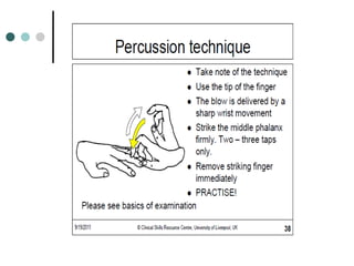 ASSESSMENT OF THE ABDOMEN, INSPECTION, AUSCULTATION, PERCUSSION ...