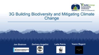 Biodiversity, climate change, fashion | PPTX