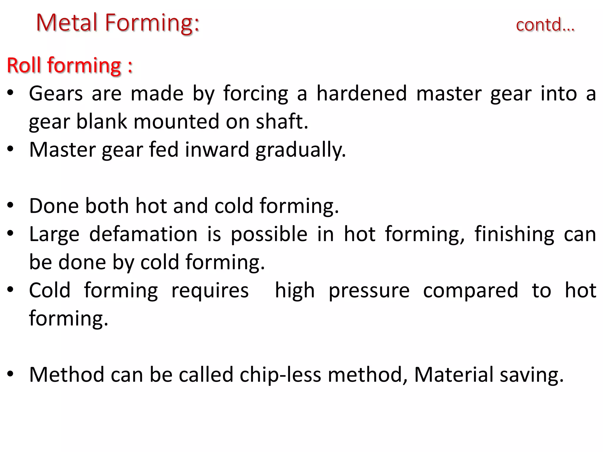 gear and thread manufacturing,metal cutting,manufacturing processes ...