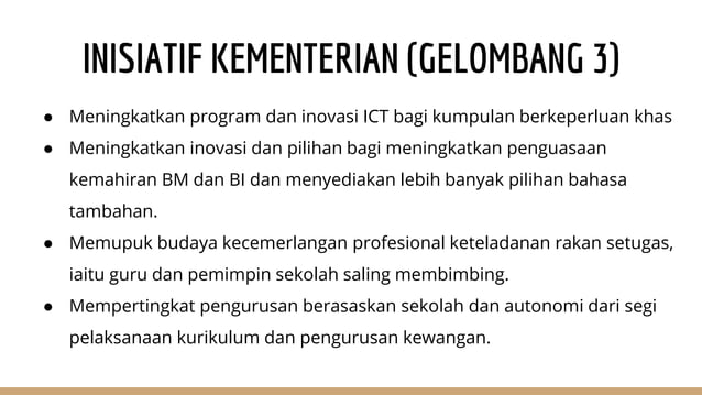 3 gelombang pendidikan pppm 2013-2025 | PPTX