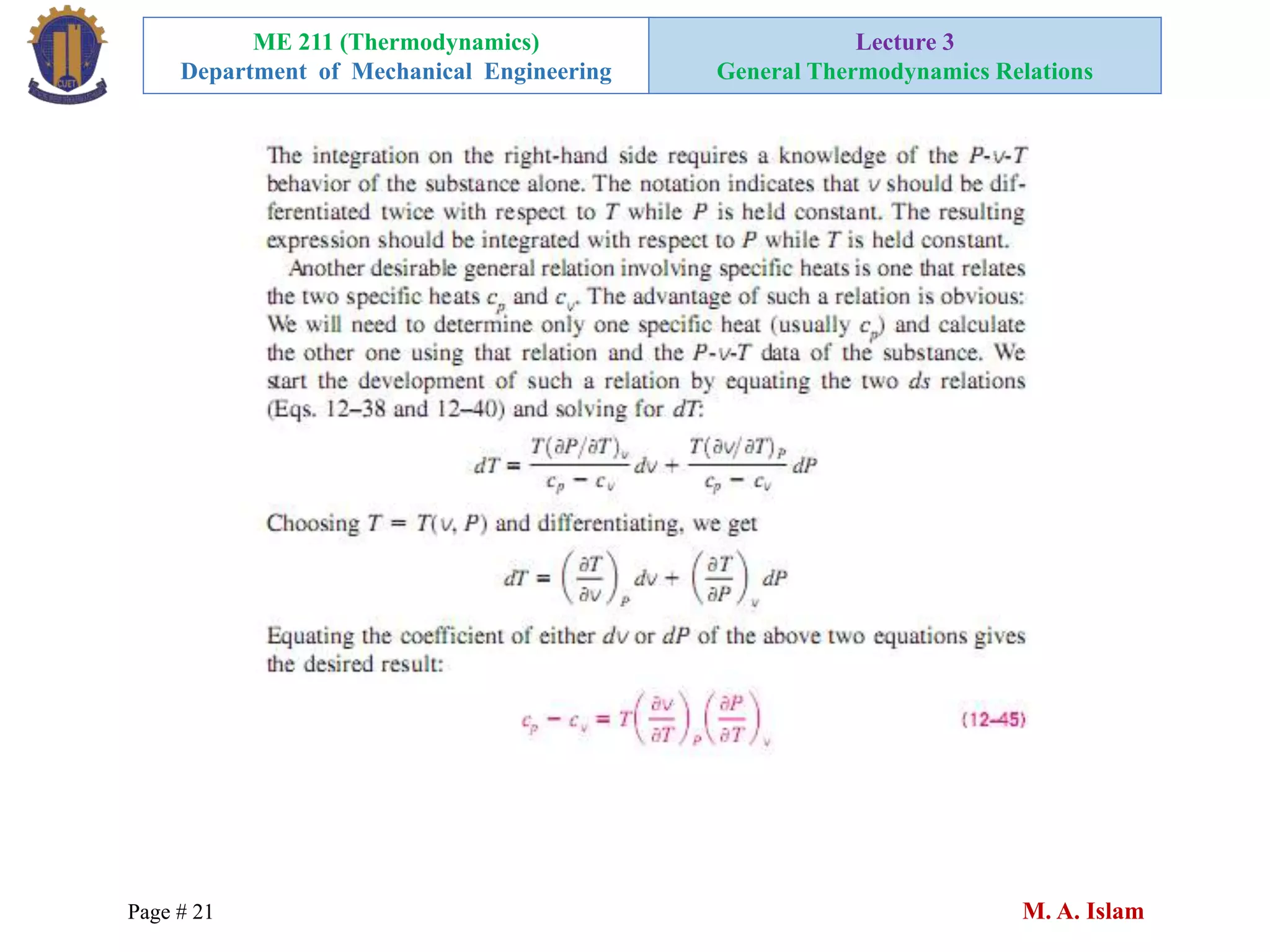 3_General Thermodynamic Relations.pptx
