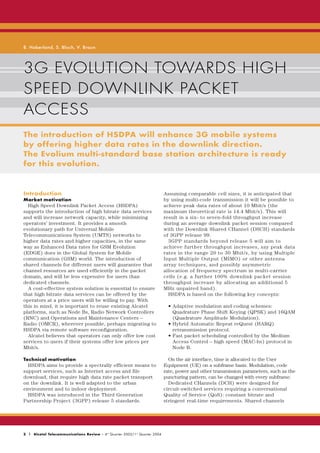 3g evolution alcatel | PDF | Computer Networking | Computing