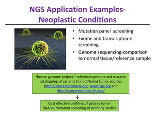 Next Generation Sequencing (NGS) in the Clinic | PPT
